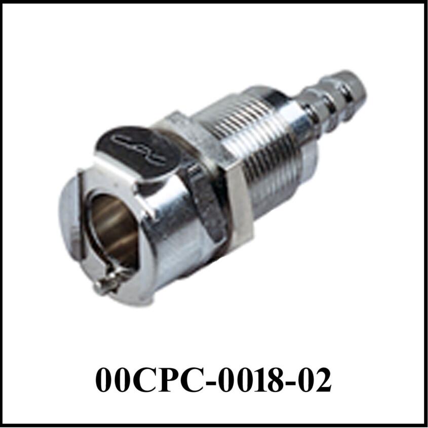 Fitting Bulkhead w/CV (metal) | MHOxygen