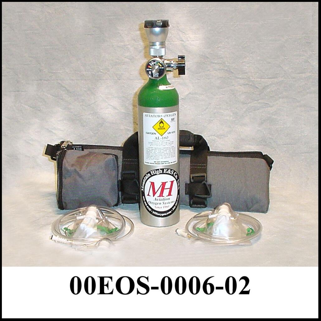 EOS-180 2-Place Emergency System w/FullPack | MHOxygen