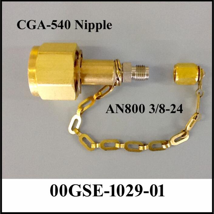 Transfill Adapter, CGA-540 to AN-800 | MHOxygen