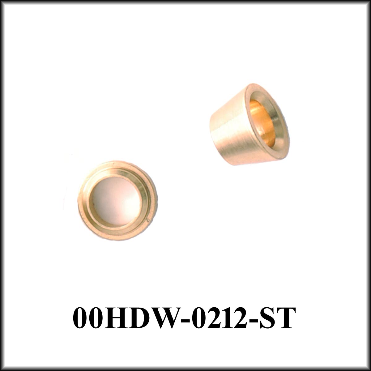 PATIKIL 4mm Tube OD Brass Compression Sleeves Ferrules, 25