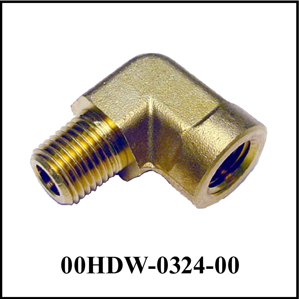Elbow 1 4 NPT M To F Brass MHOxygen