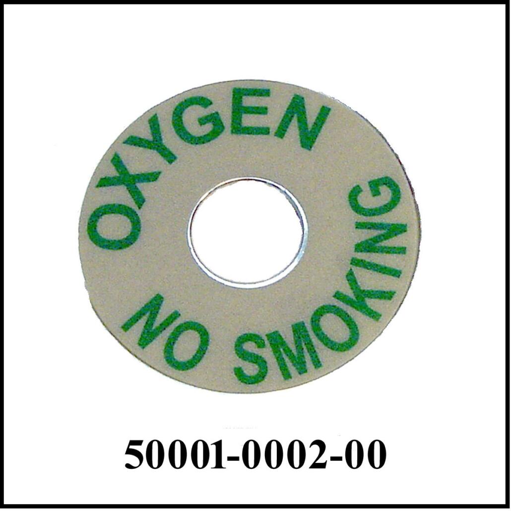 Oxygen Plate Label (Label Only) | MHOxygen
