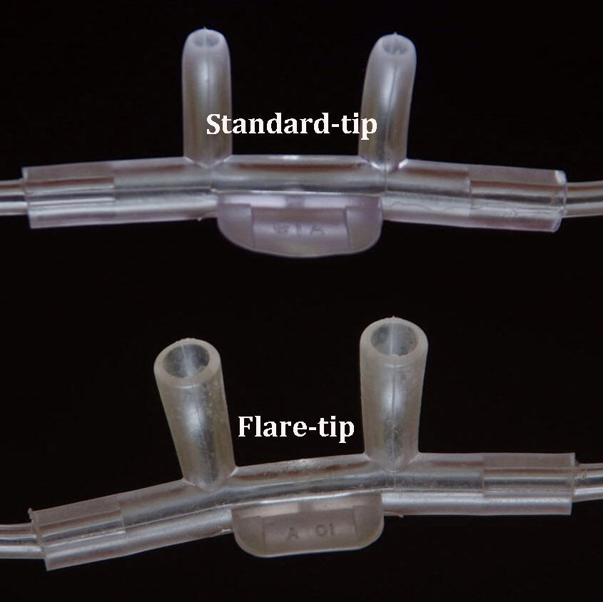 What is the difference between standard and flare-tip cannulas? - MHOxygen