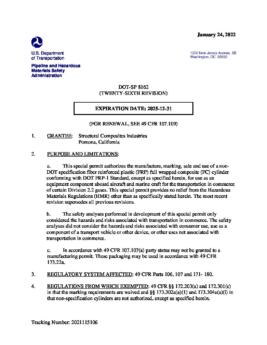DOT SP 8162 2025 REV.26(KF) | MHOxygen