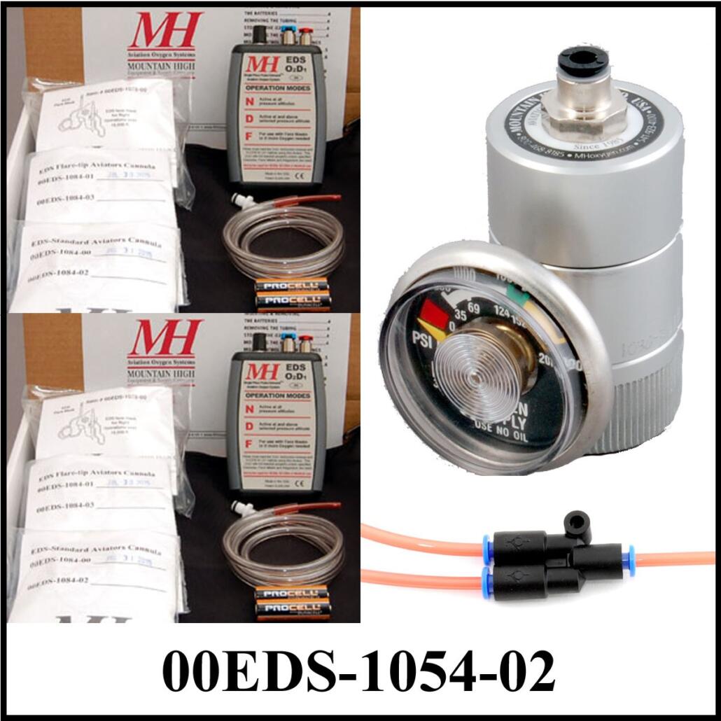 O2D1 System (EDS, Regulator, and Cylinder) - MHOxygen