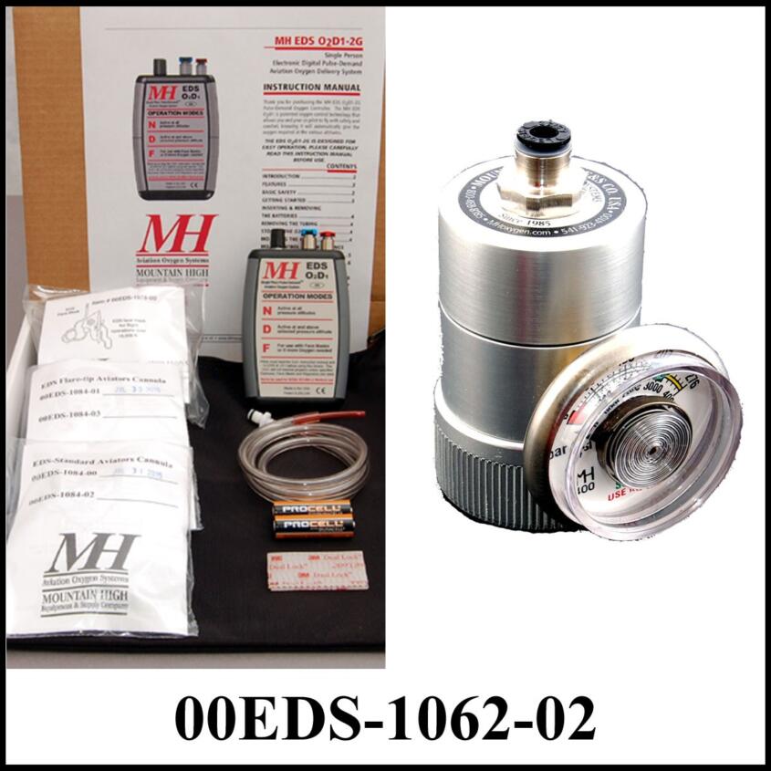 O2D2 System (EDS, Regulator, Cylinder) - MHOxygen