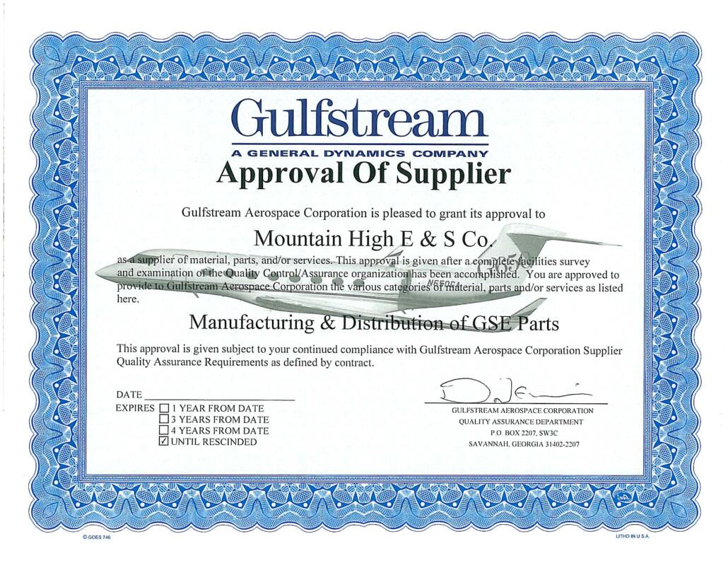 Approvals and Certificates | MHOxygen