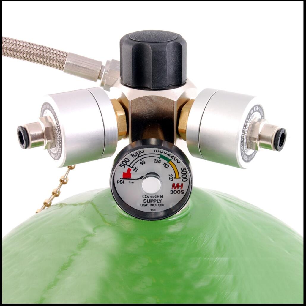 Valve Radial Hex SAE-4 Port (3/4-16) | MHOxygen